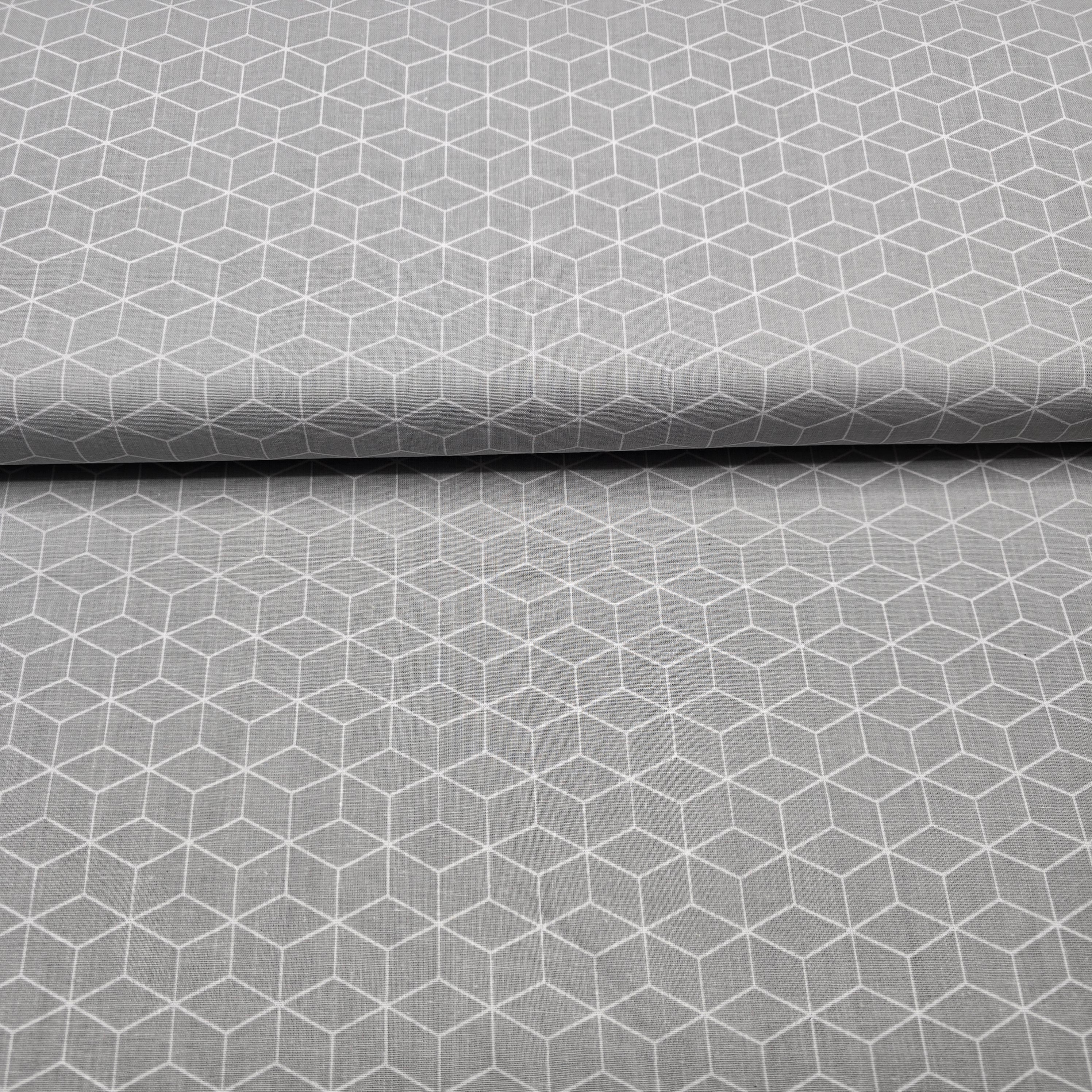 100% Cotton Print - Geometric Cube – The Fabric Counter