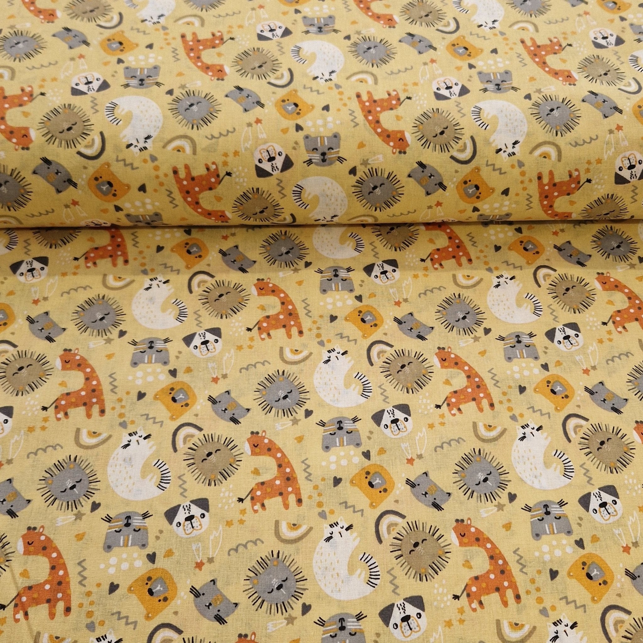 100% Cotton Print - Animals – The Fabric Counter
