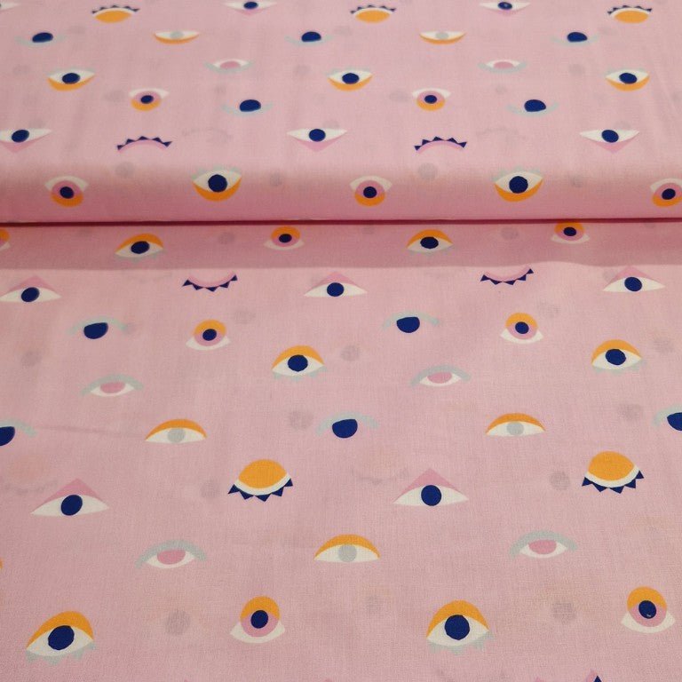 100% Cotton Print - Eye – The Fabric Counter
