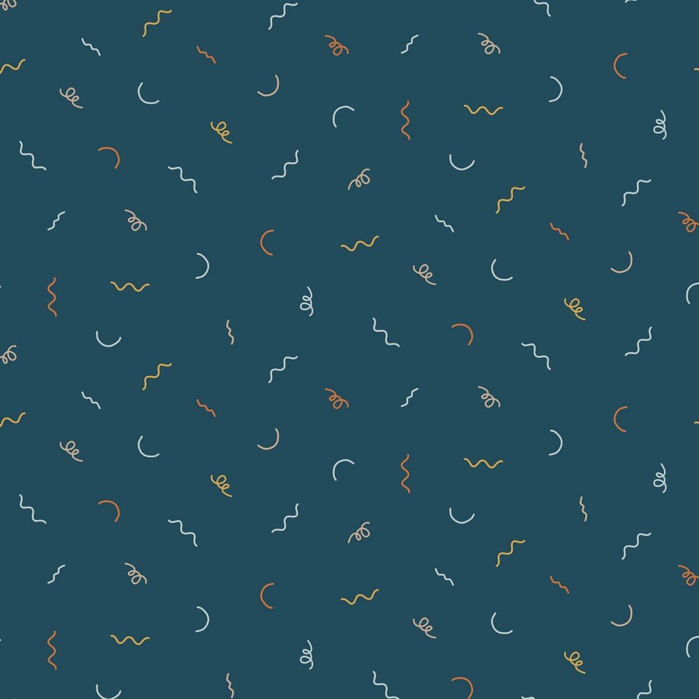 100% Cotton Print - Retro Shapes – The Fabric Counter