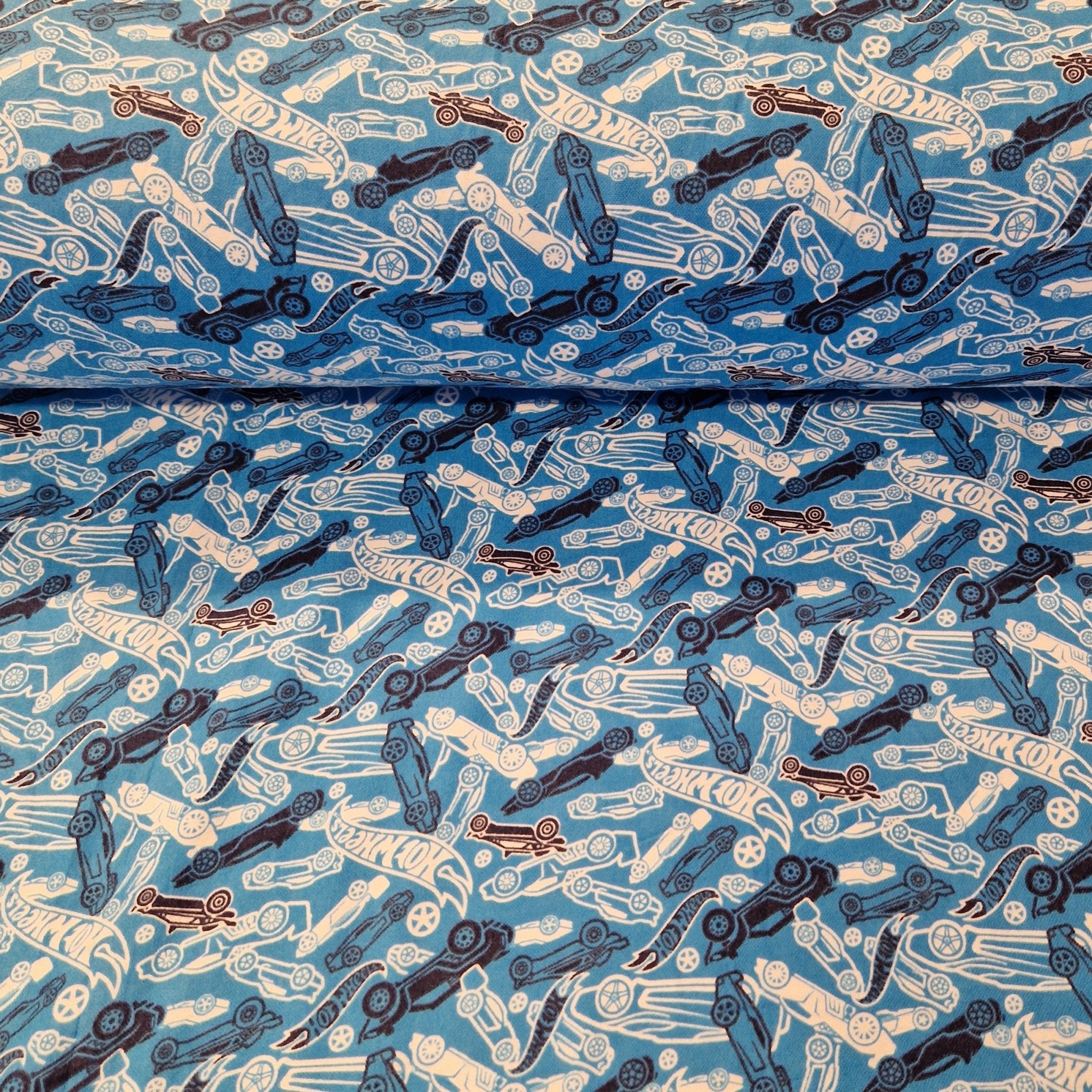 Brushed Cotton - Race Car – The Fabric Counter