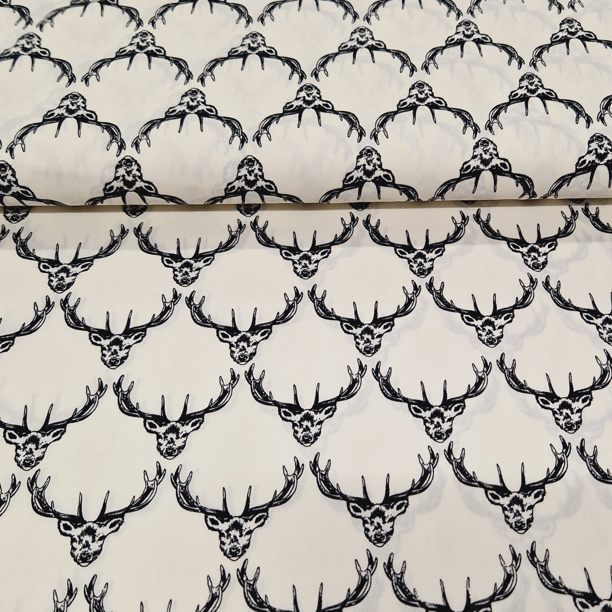 Christmas Cotton Print - Stag – The Fabric Counter