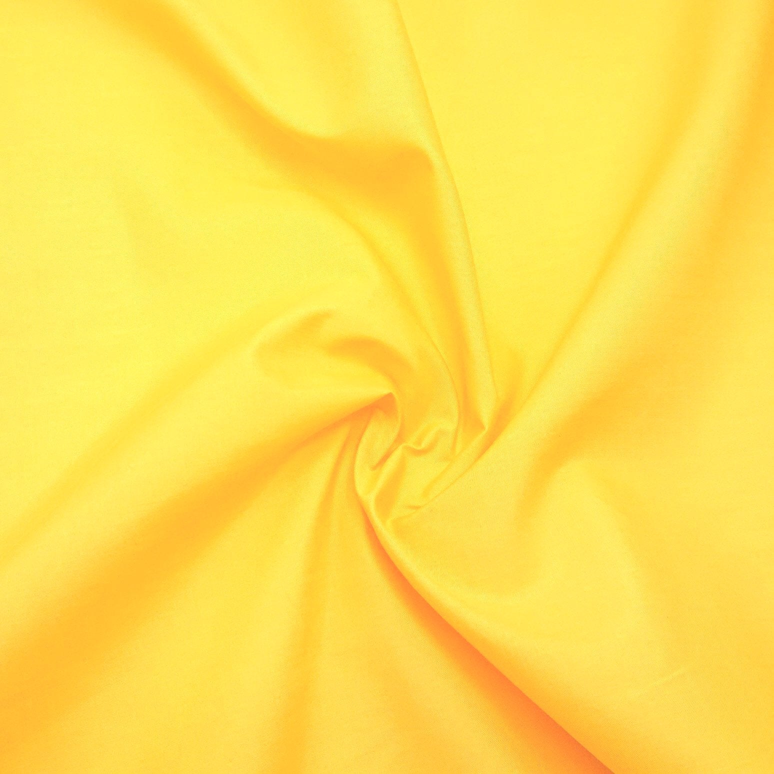 Plain Polycotton - Yellow – The Fabric Counter
