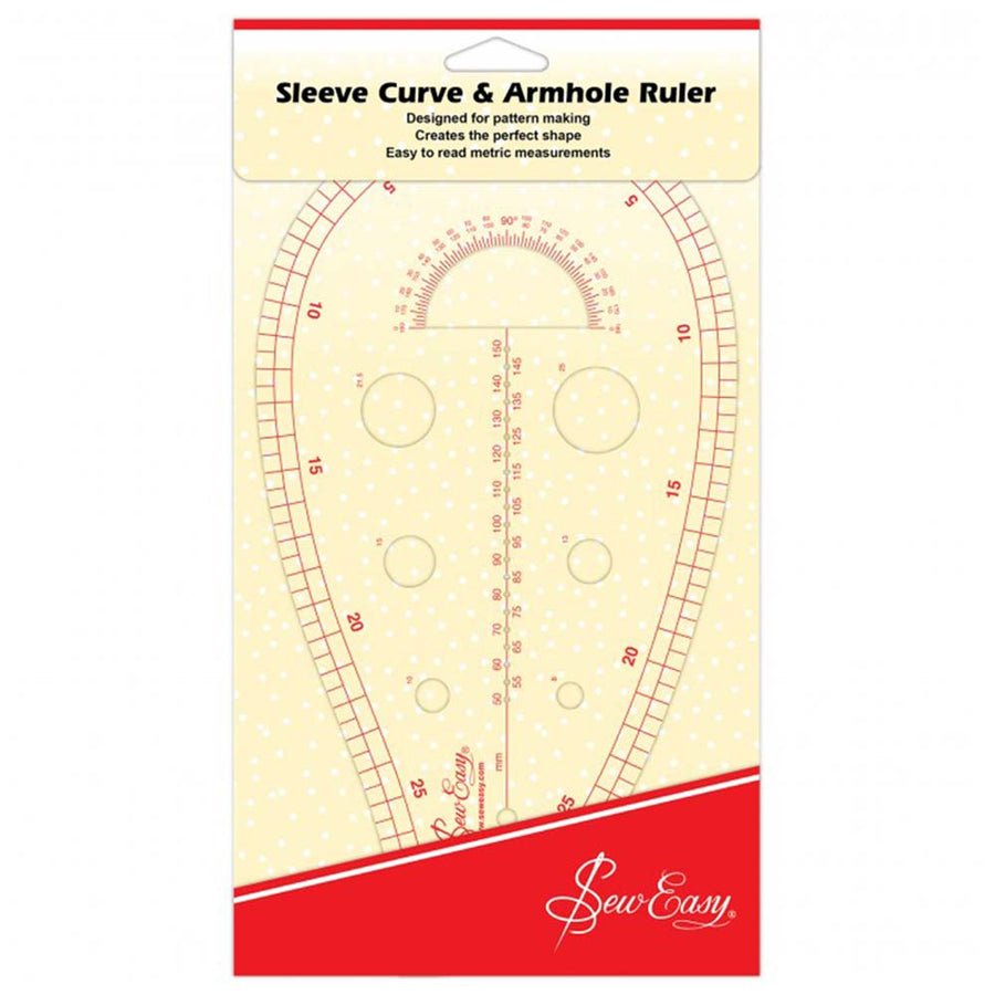 Sew Easy - Sleeve & Armhole Ruler – The Fabric Counter