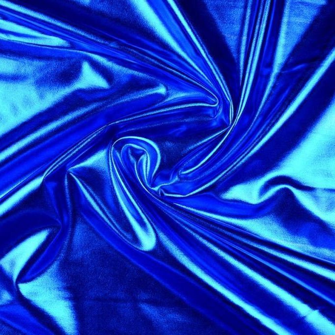 Stretch Lamé - Royal – The Fabric Counter